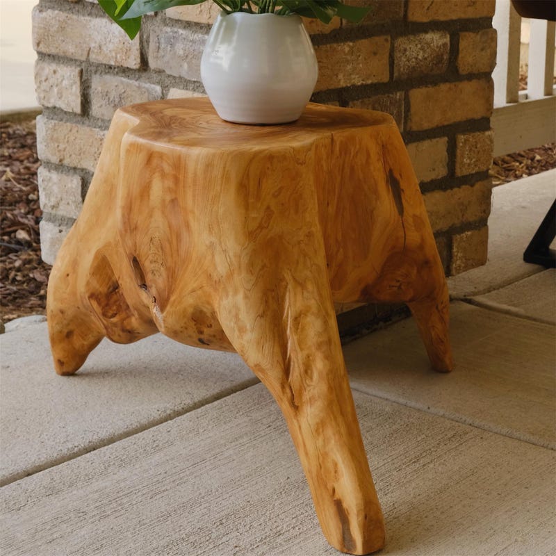 Trunk Tree Side Table - Etsy
