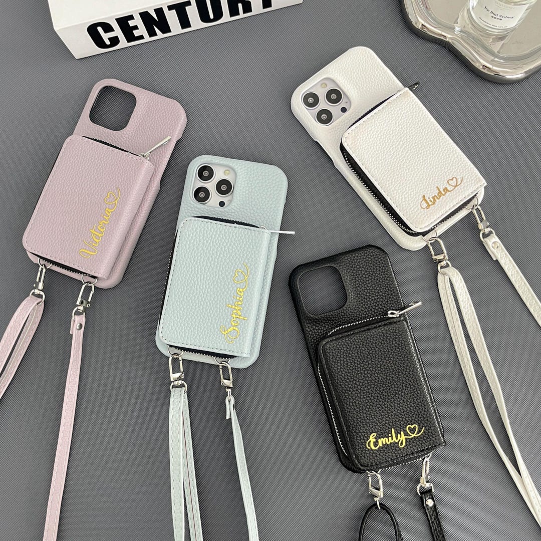 IPhone 16 Case, Crossbody Strap Phone Case With Personalized Design ...