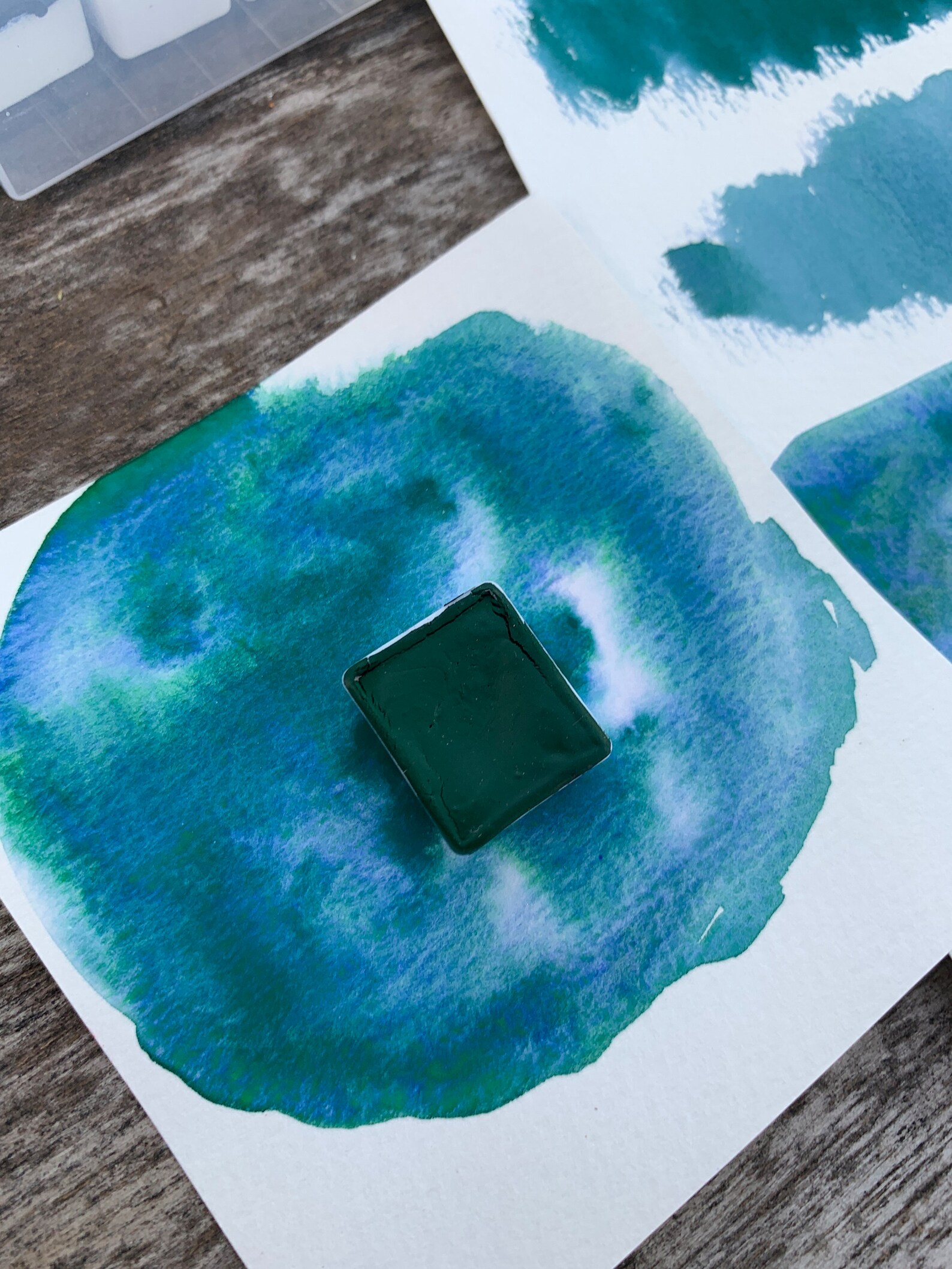 Blue_e -handmade Watercolor Paint. - Etsy