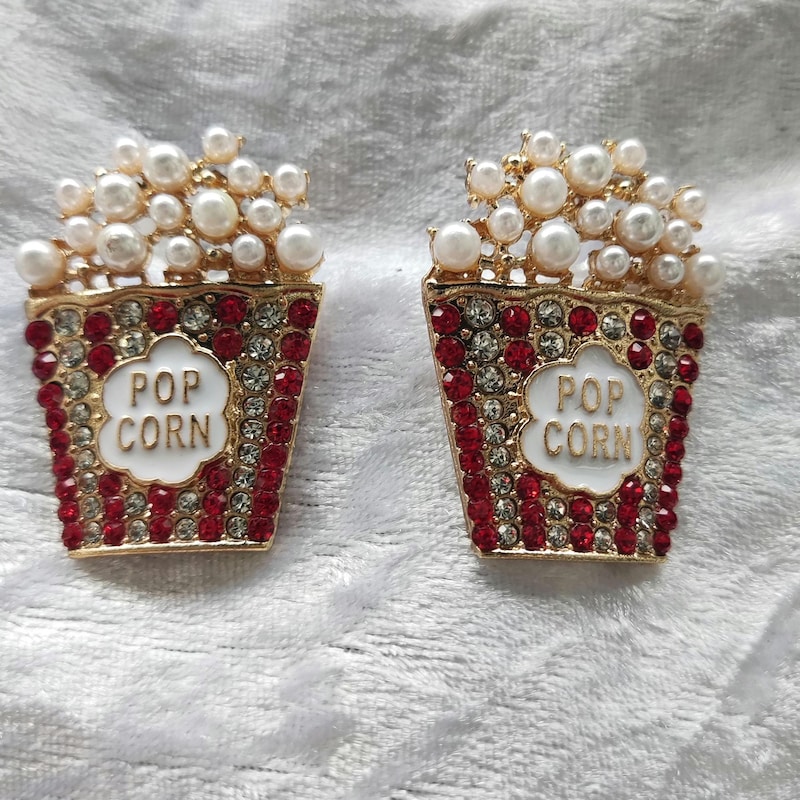 Popcorn Earrings - Etsy