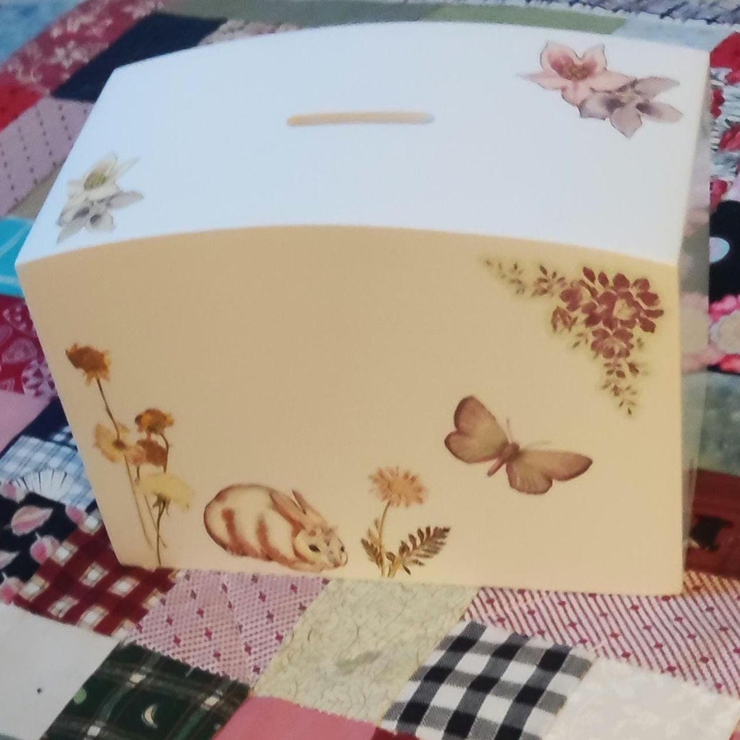 Money Box - White Wooden Money Box - Birthday Gift - Daughter Gifts ...