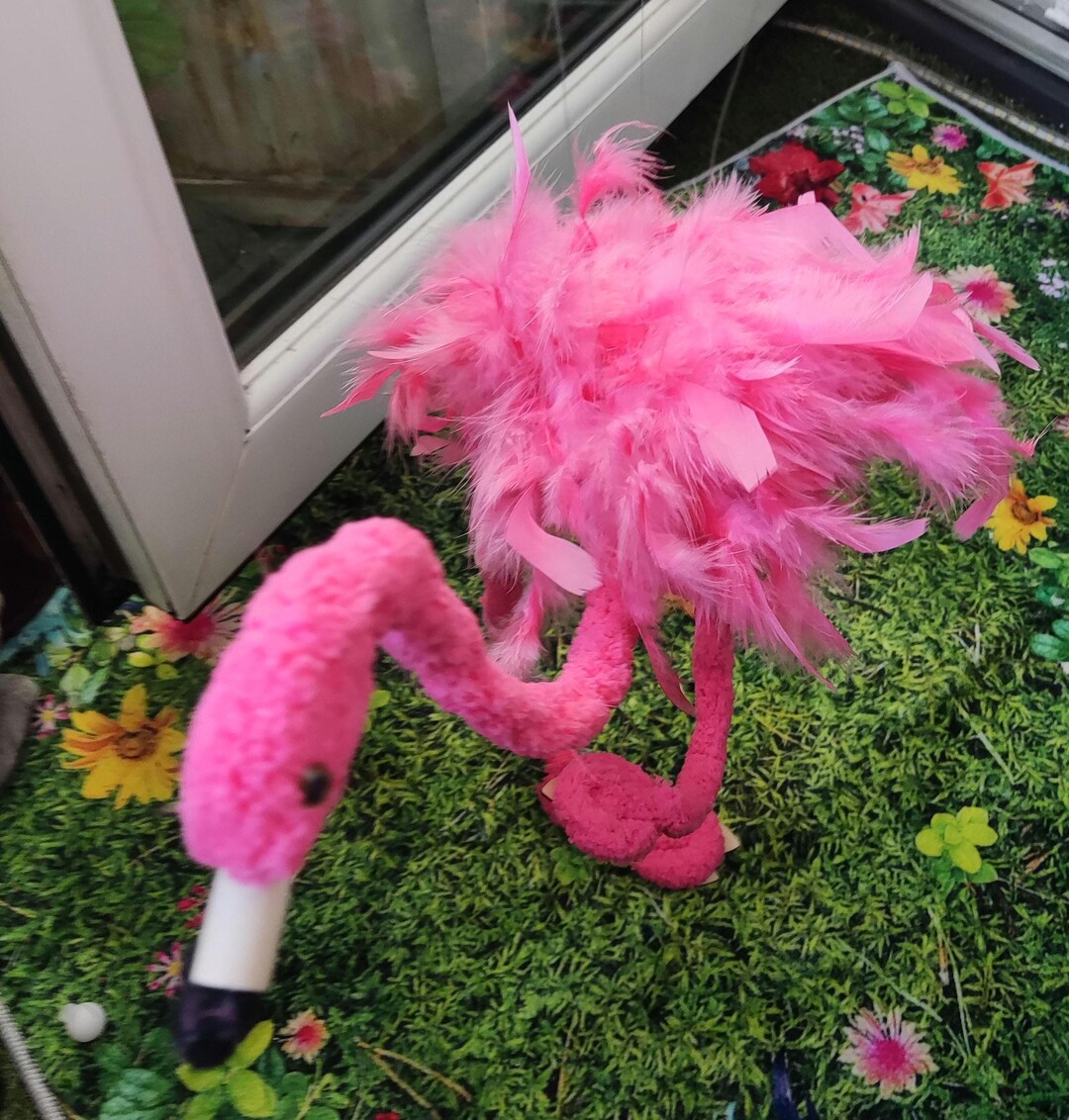 Flamingo Marrianet Dancing Puppet - Storytelling Tool - Imaginative ...