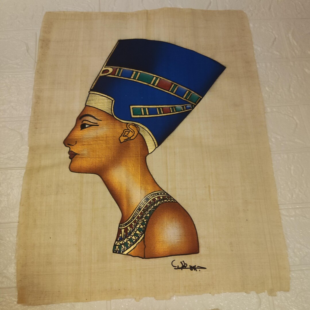Genuine Egyptian Papyrus - Hand Painted Egyptian - Wall Decor ...