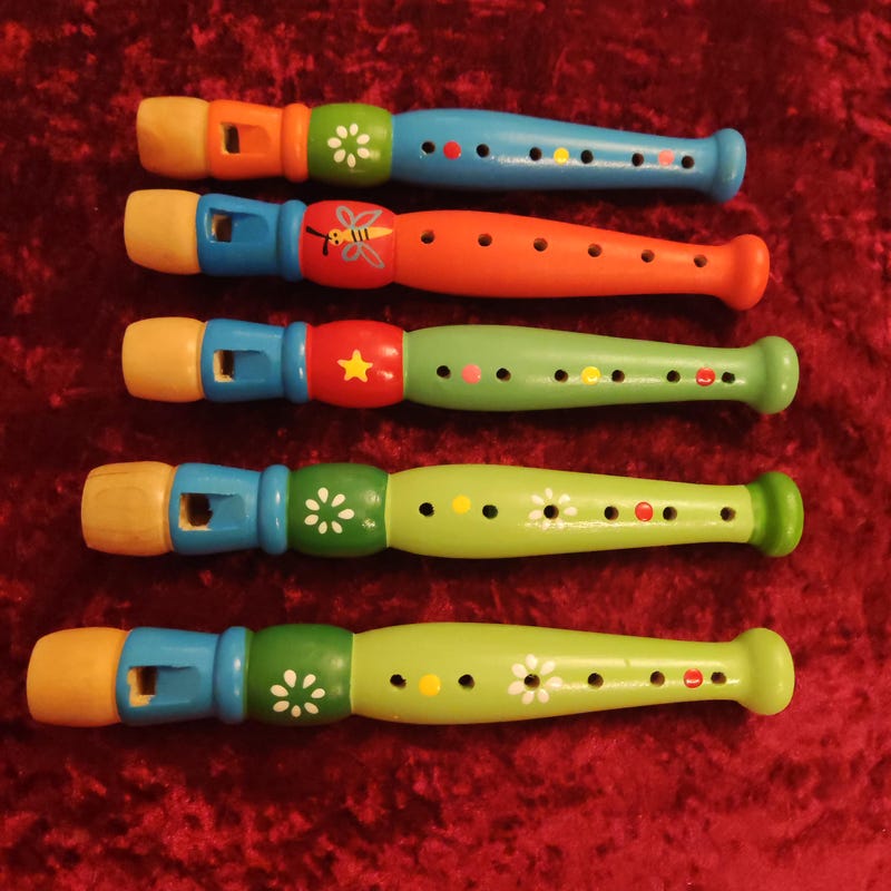 Wood Toy Flute - Etsy