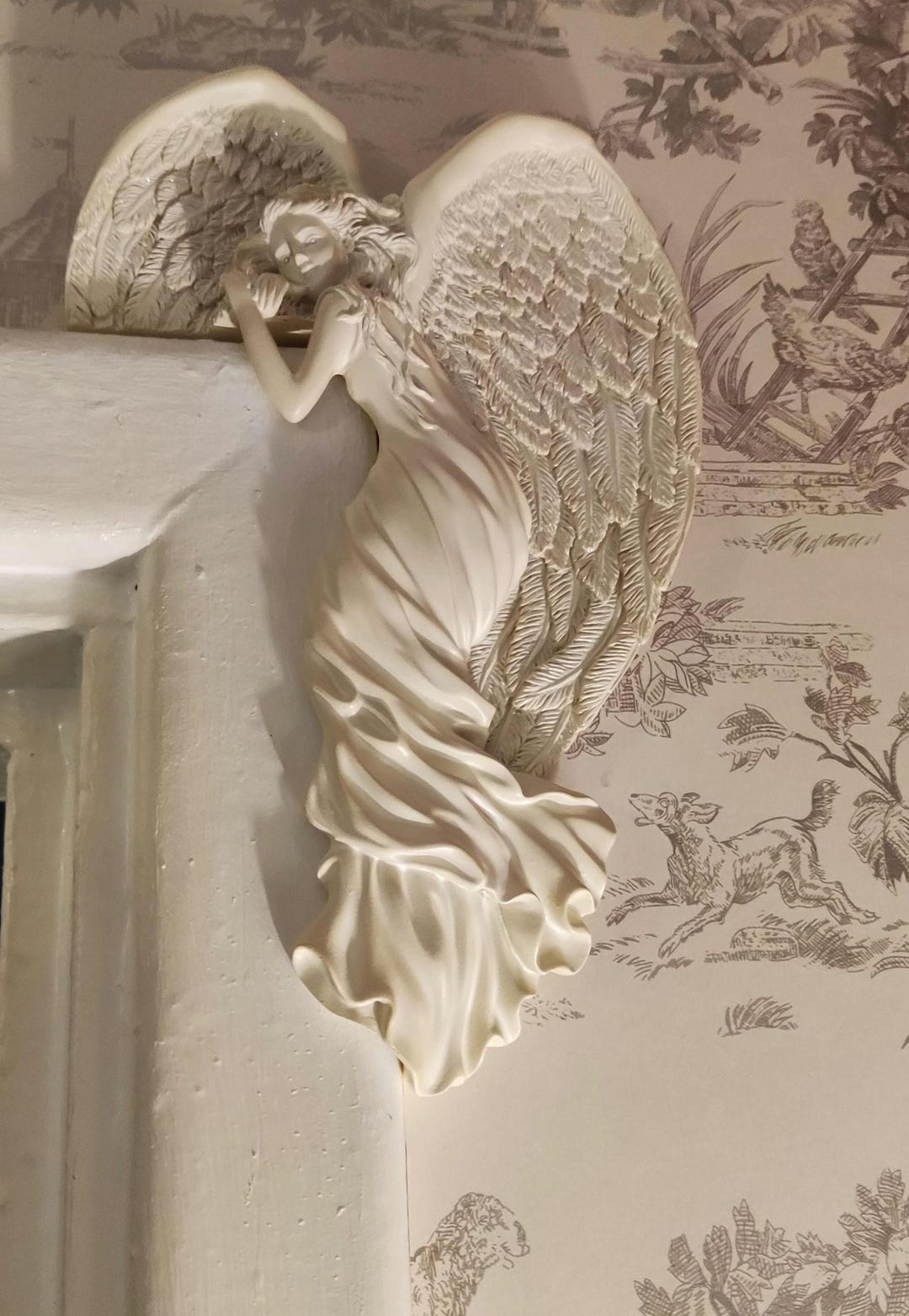 Guardian Angel Door Sitter - Over Door Plaque - Angel Door Plaque ...