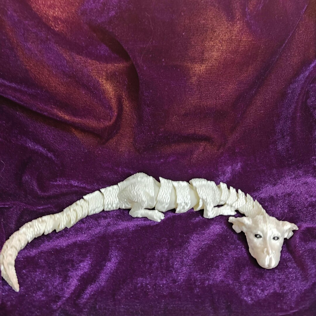 Falkor Flexible Figure - Never Ending Story Inspired - 3d Printed ...