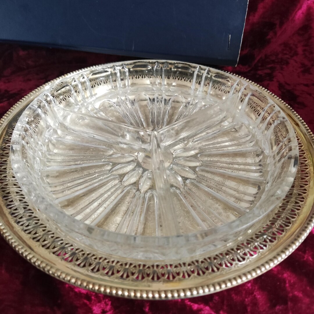 Mappin and Webb Nibbles Dish - Silver Plate on Copper - Nut Dish - Bon ...
