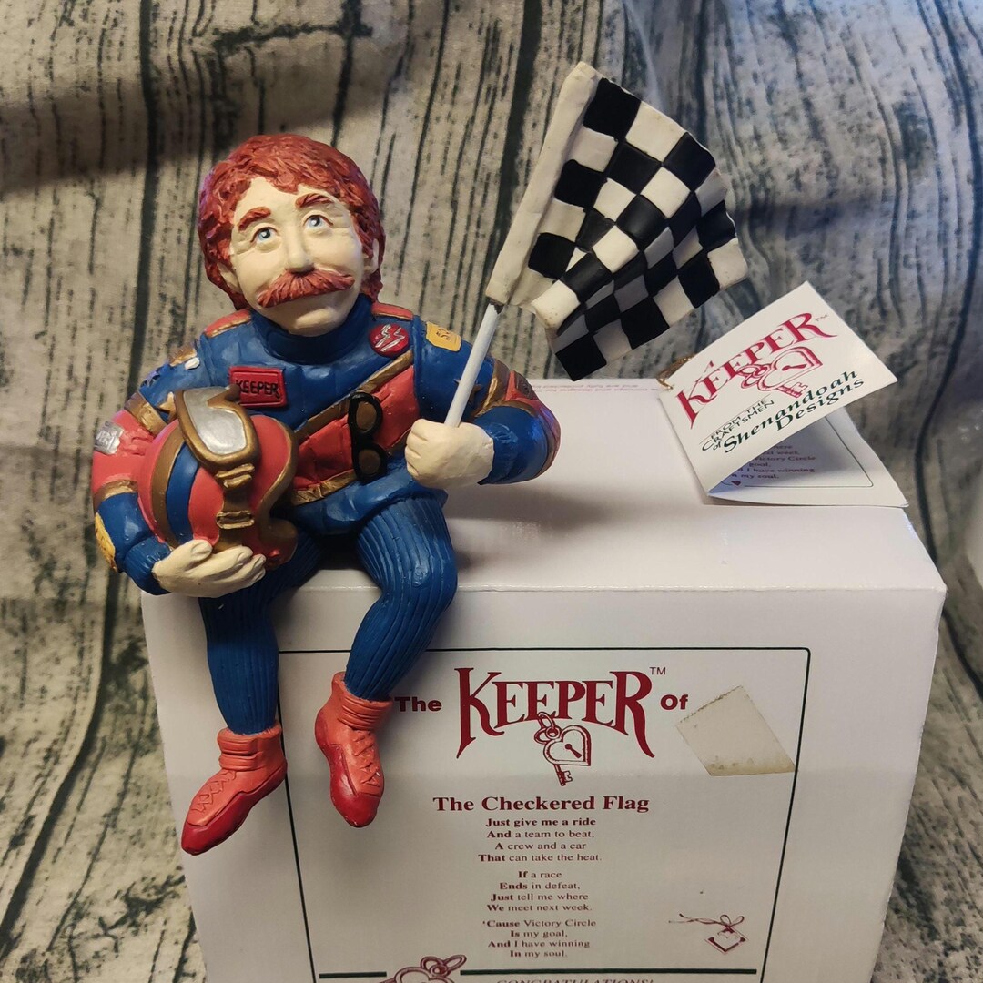 Shenandoah Keeper of the Checkered Flag - the Keeper Figurine - Home ...