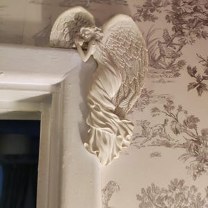 Guardian Angel Door Sitter - Over Door Plaque - Angel Door Plaque ...