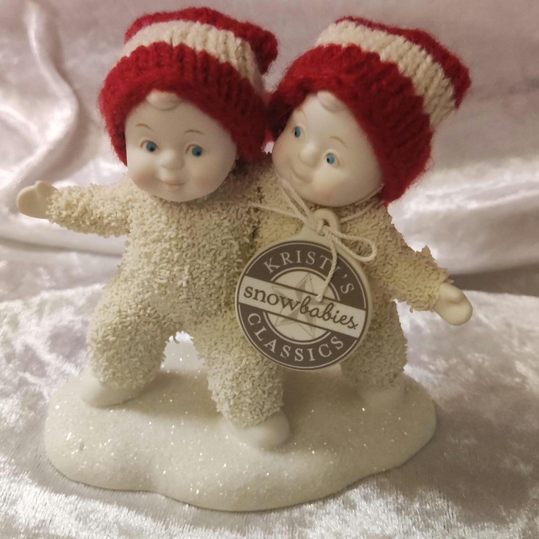Dept 56 Snow Babies Best Friends Porcelain Figurine Christmas ...