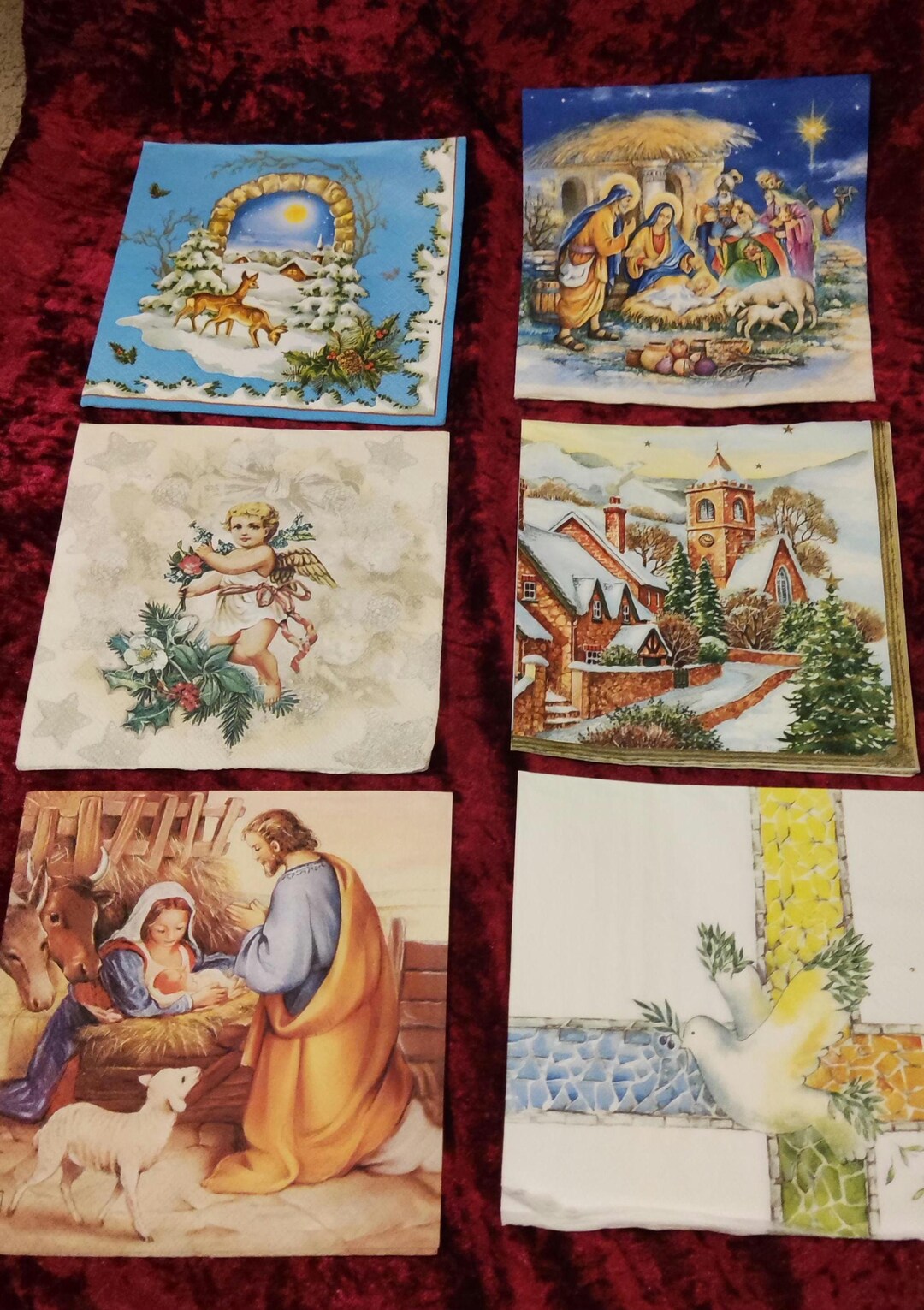 Decoupage Napkins - Crafting Supplies - Decorative Papers - Art ...