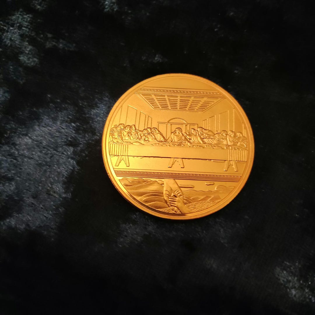 The Last Supper Keepsake Coin - Spiritual Meaning - Faith - Last Supper ...