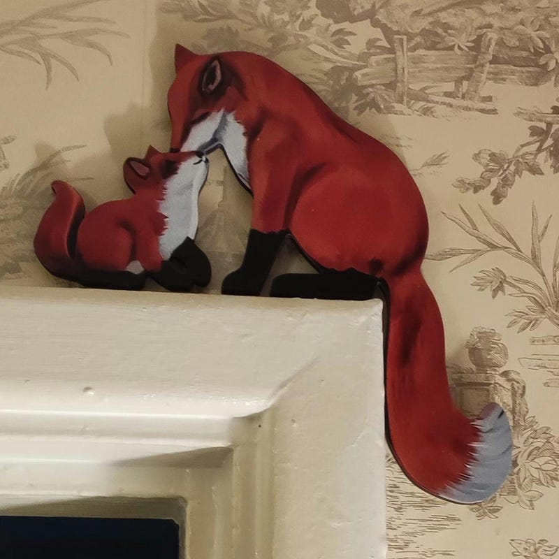 Fox Decoration - Etsy