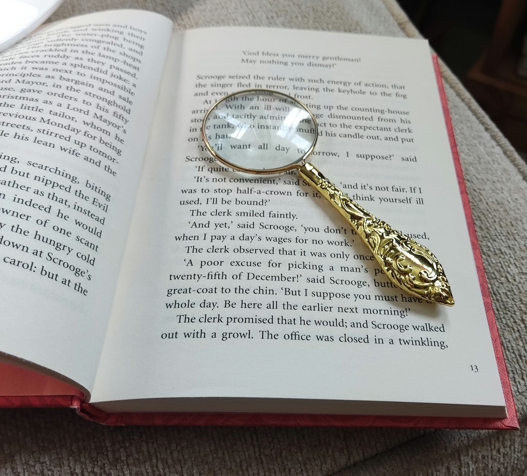 Magnifying Glass - Handheld Magnifying Glass - Pocket Magnifying Glass ...