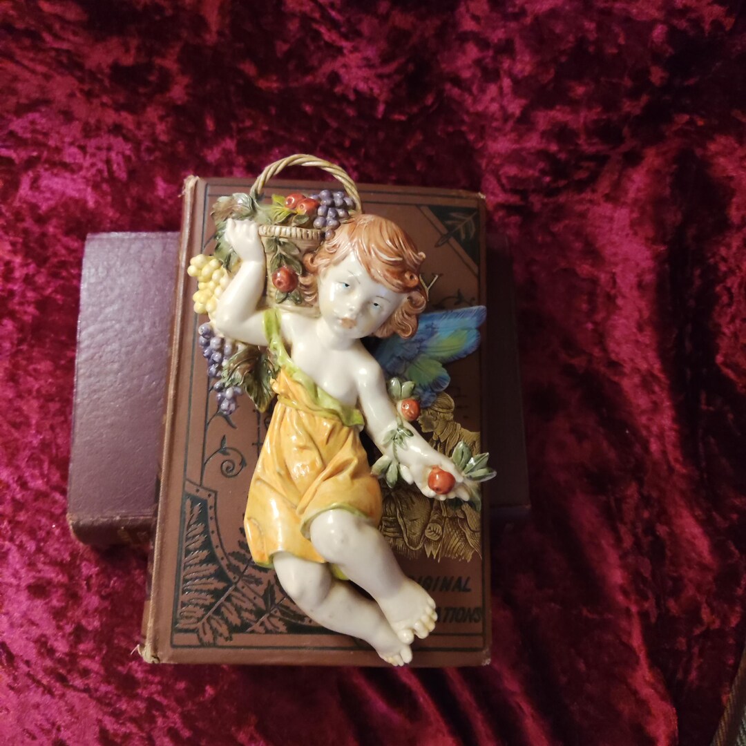 Italian Depose Cherub E Simonetti Figurine Vintage Fontinini Depose ...