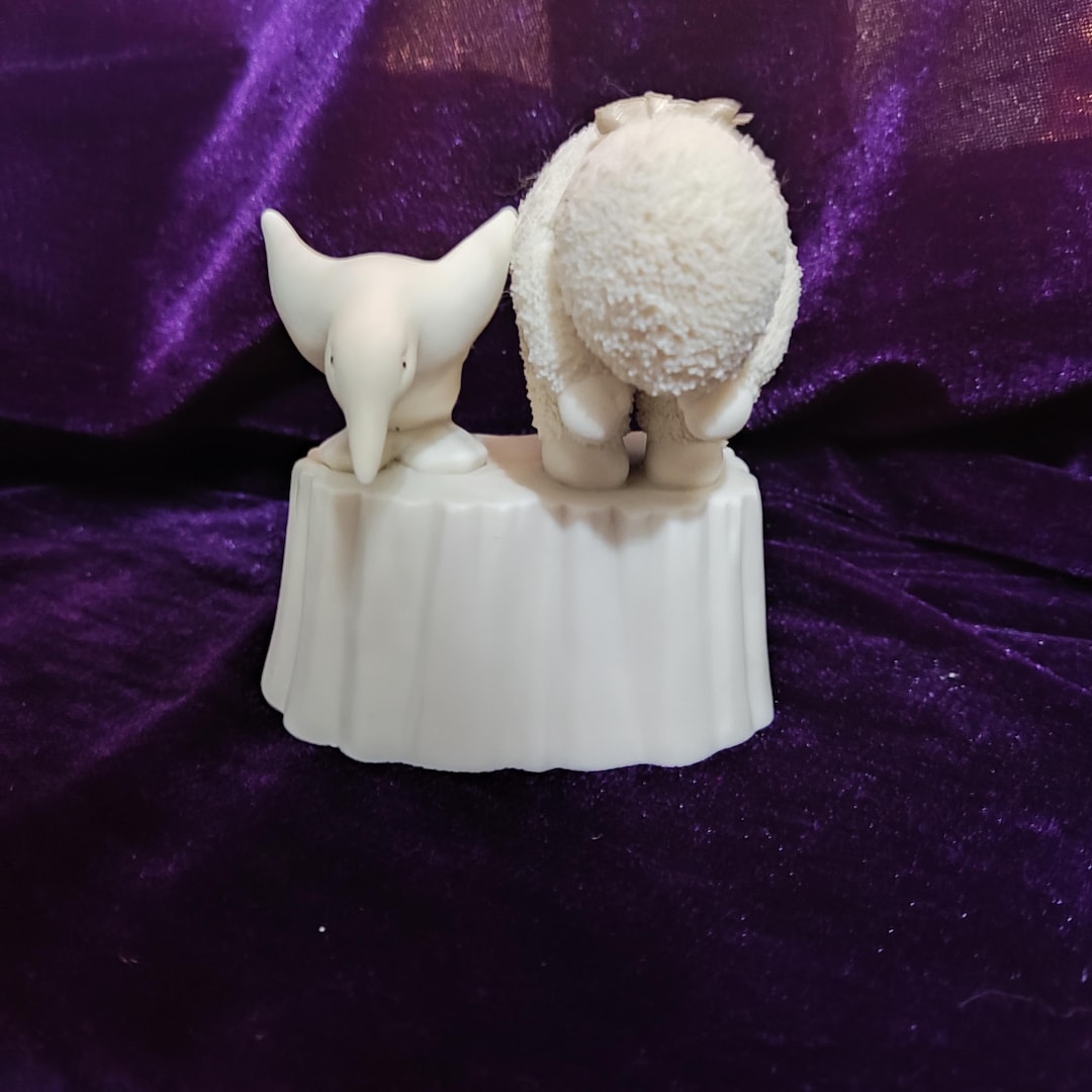 Dept 56 Snow Babies - Hit the Mark - Bisque Figurine - Home Decor ...