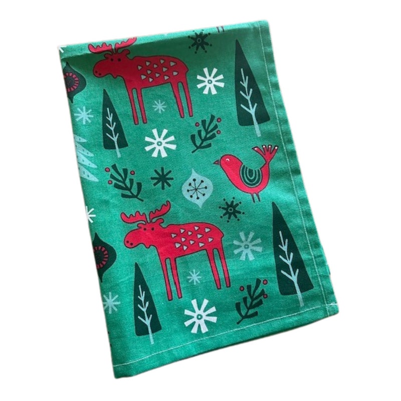 Funny Moose Tea Towel - Etsy