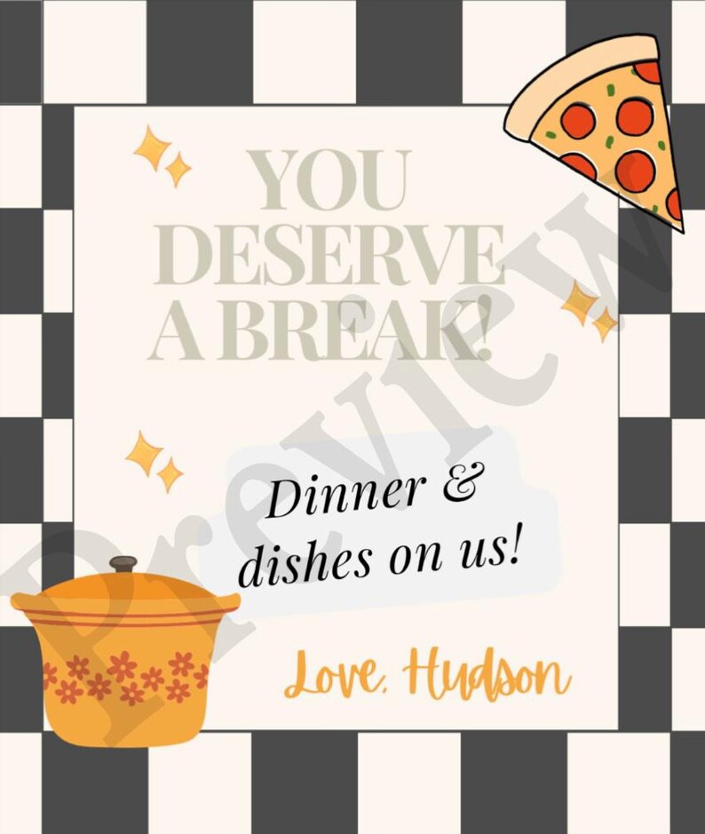 Teacher Gift, Back to School Teacher Gift, Dishes, Dinner, Gift Card ...