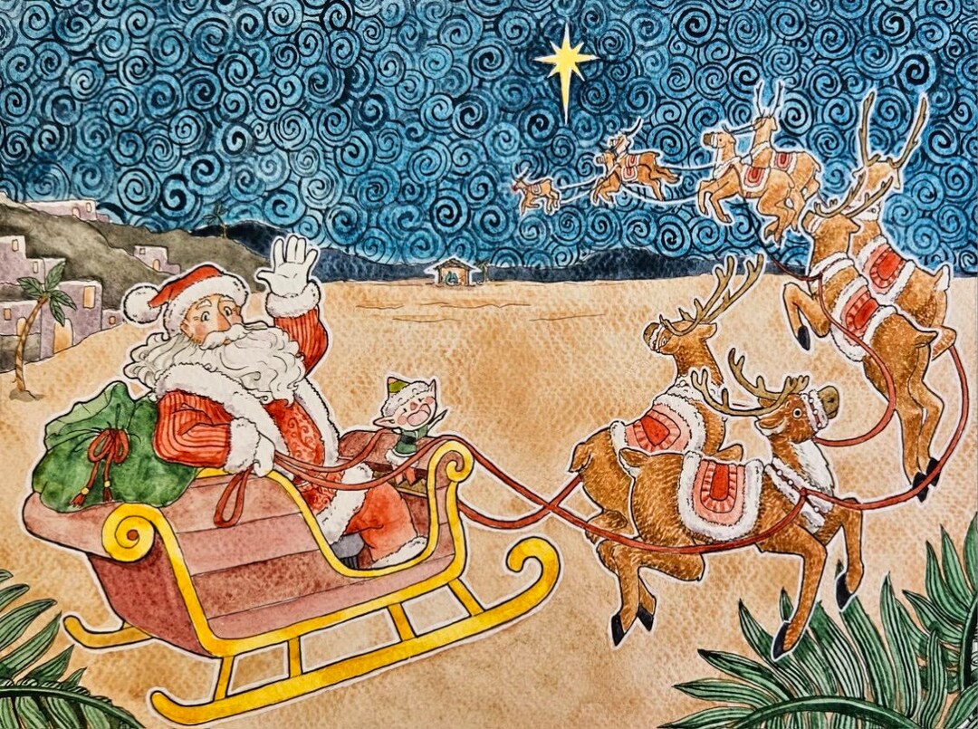 Santa's Special Stop, Children's Book, Santa, Jesus, Christmas Story ...