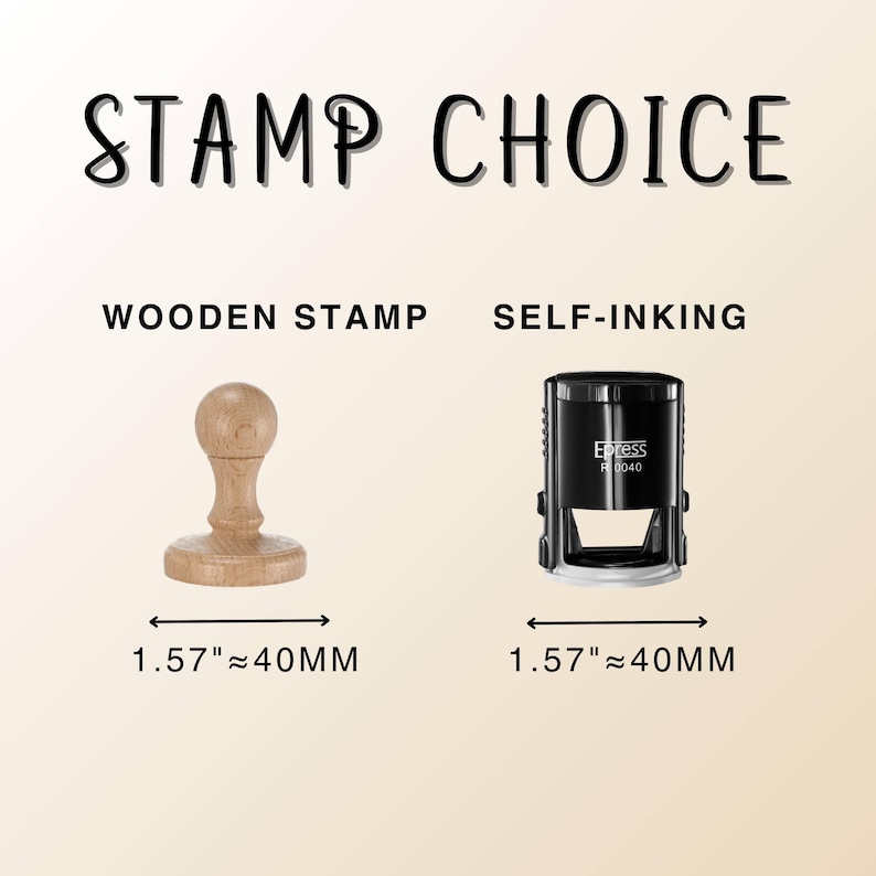 Custom Book Stamp, Self-inking Book Stamp, Wood Stamp, Name Stamp ...