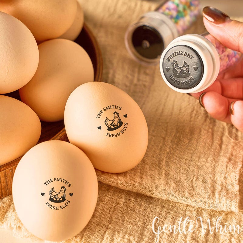Chicken Egg Logo Stickers - Etsy