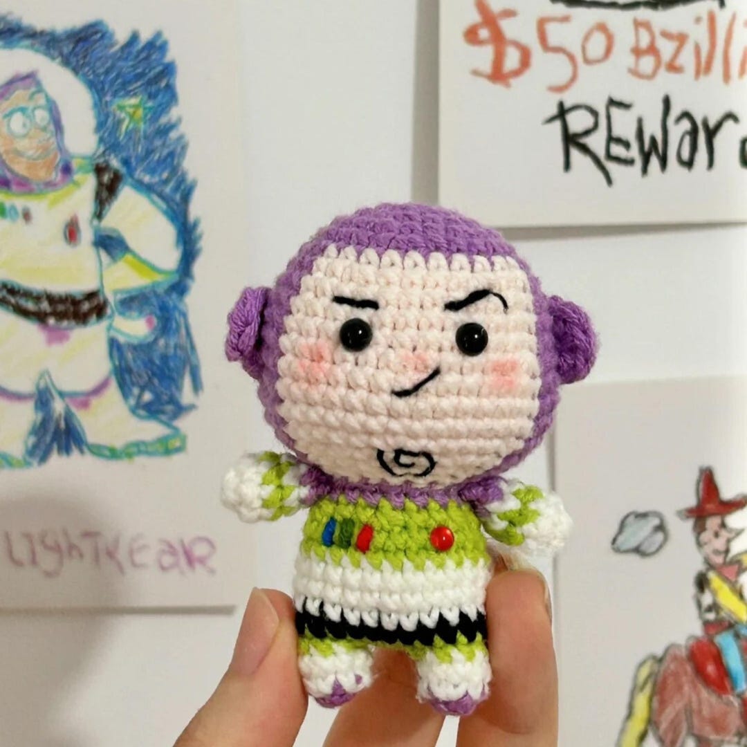 Buzz Lightyear Crochet Pattern, English Pdf File, Amigurumi Crochet ...