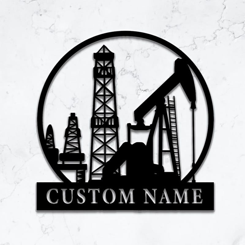 Oil Field - Etsy
