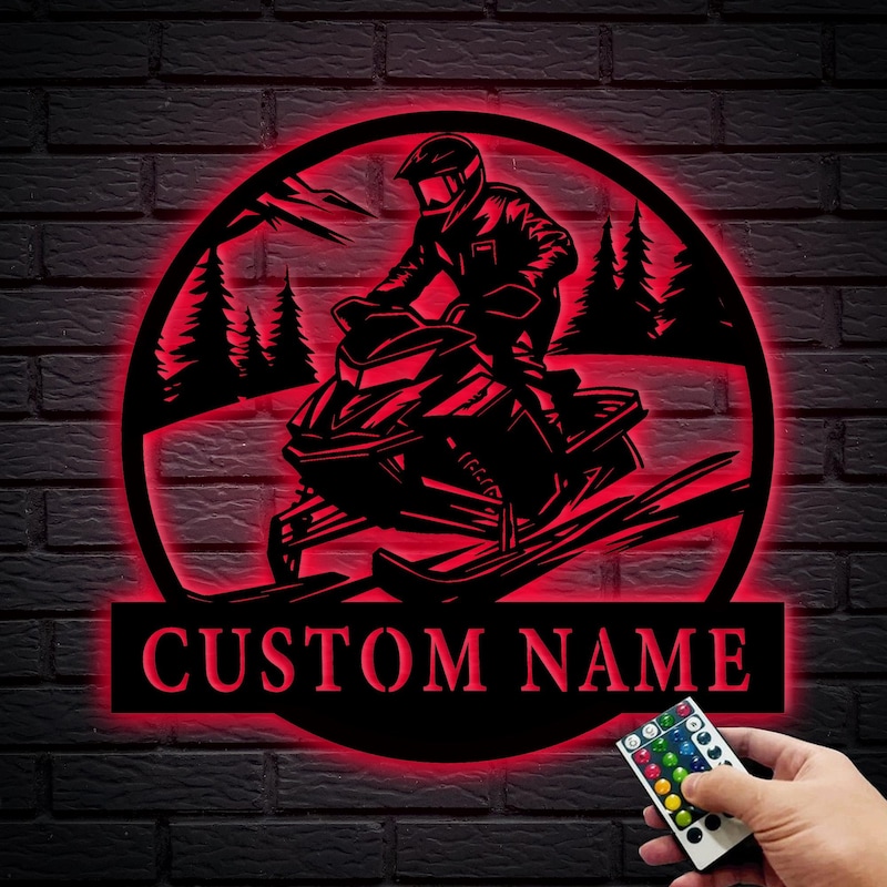 Snowmobile Wall Art - Etsy