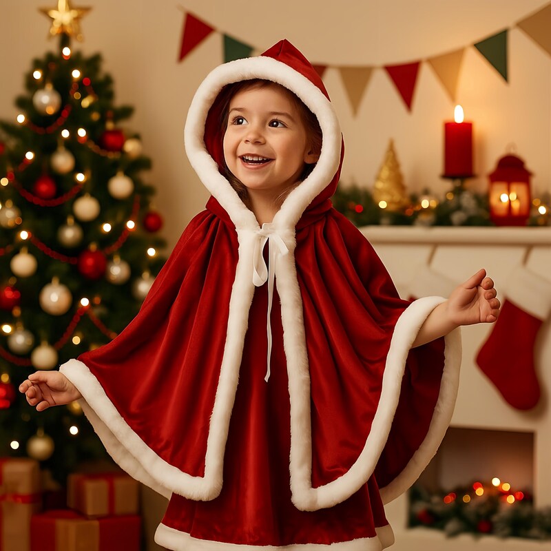 Santa Cape - Etsy