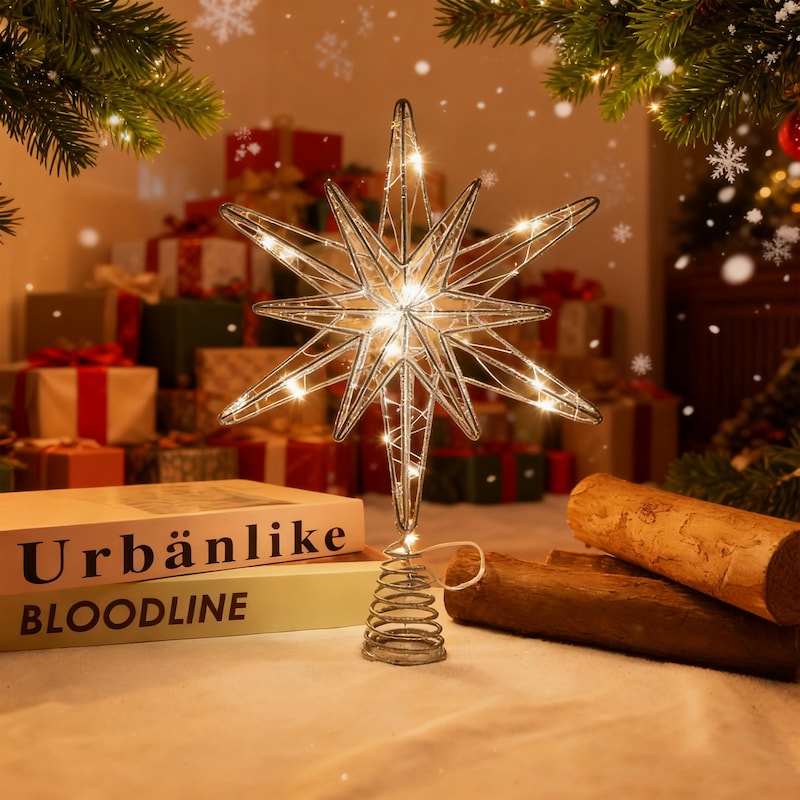 Mini Star Tree Topper - Etsy