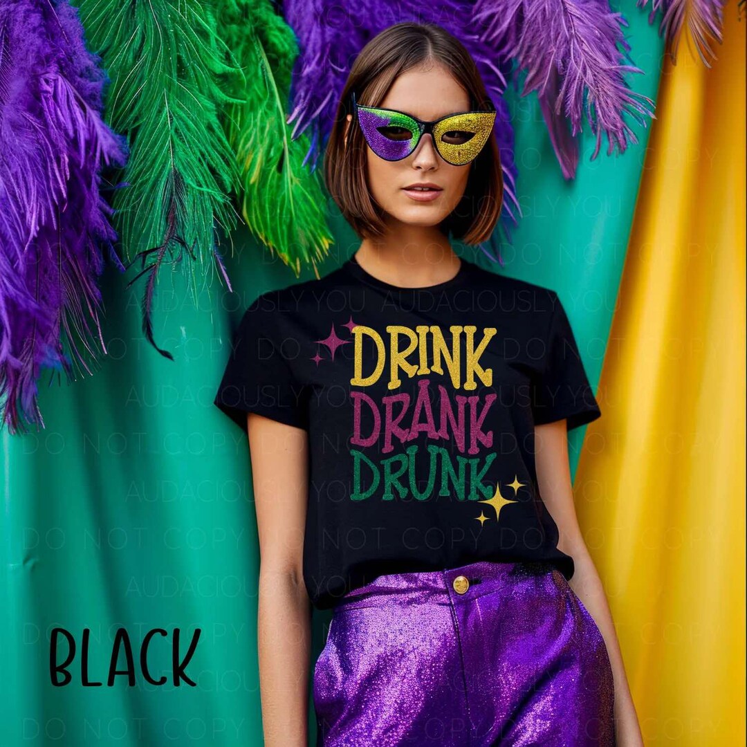 Drink Drank Drunk Designs Png, DTF, Sublimation - Etsy