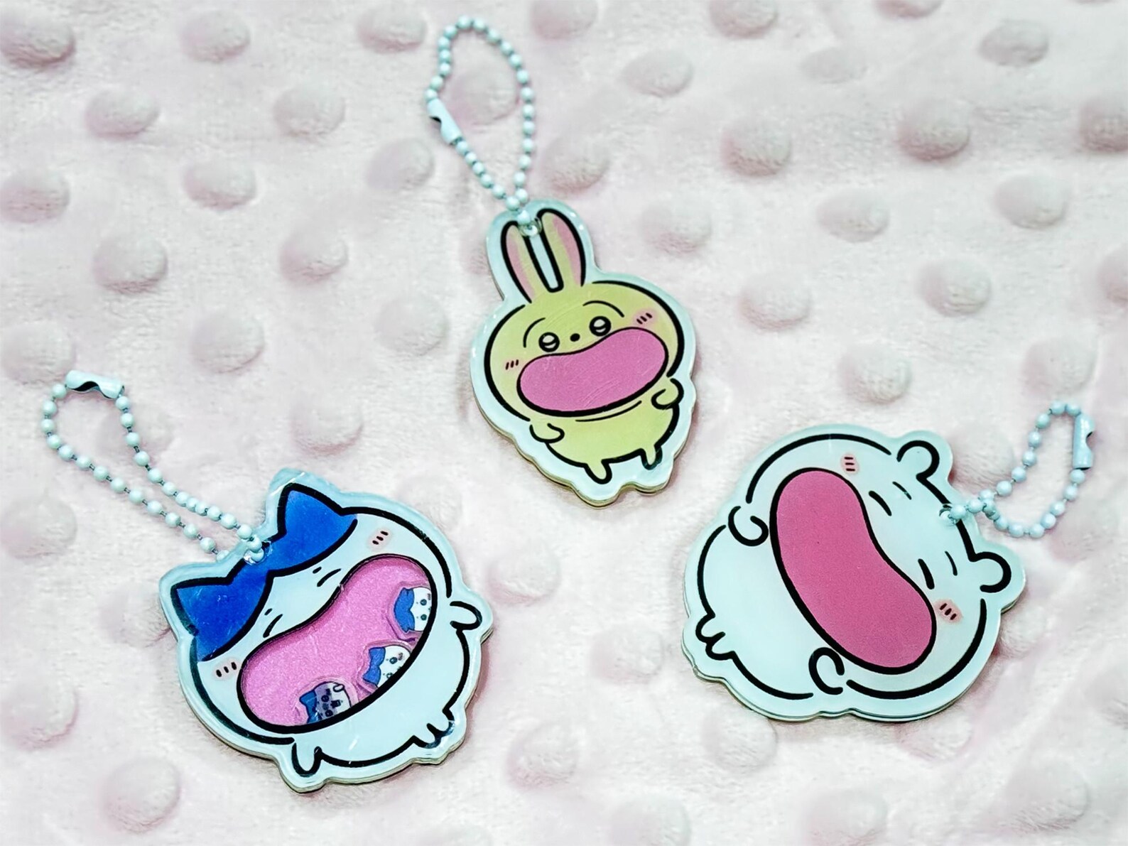 Chiikawa Shaker Pendant Chiikawa Keychain Kusunoki Keychain Octavo ...