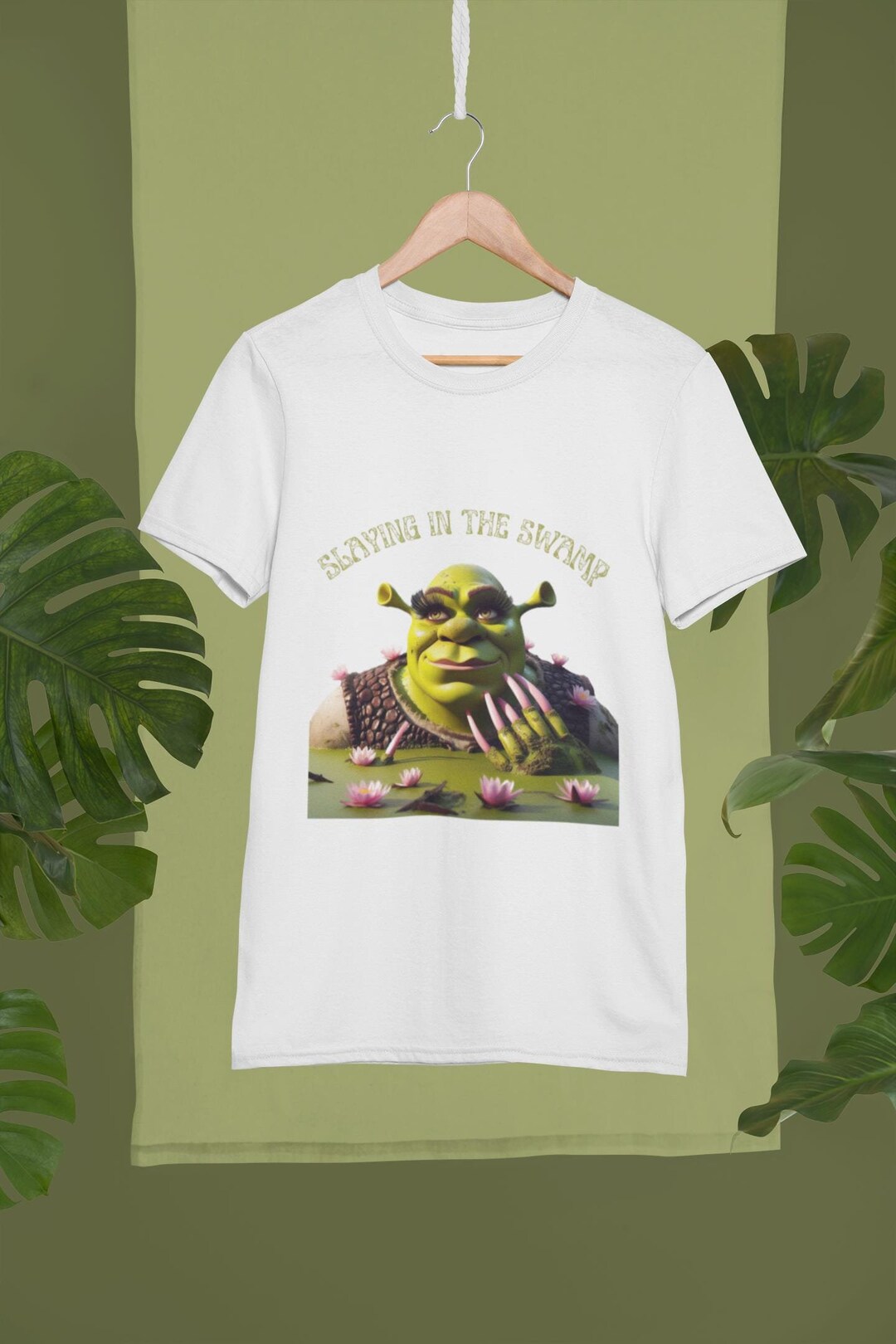 Slaying in the Swamp Shrek Shirt, Gen Z Humor, Shirts With Sayings ...