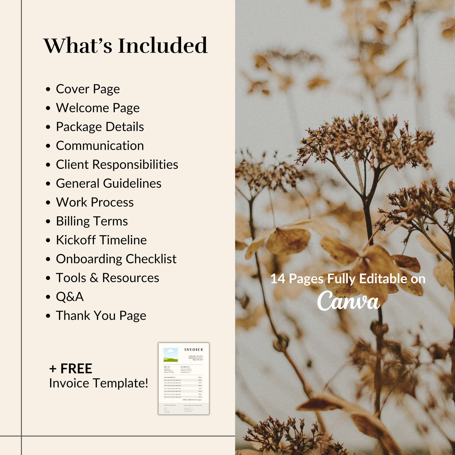 Social Media New Client Onboarding Kit: Editable Social Media Manager ...