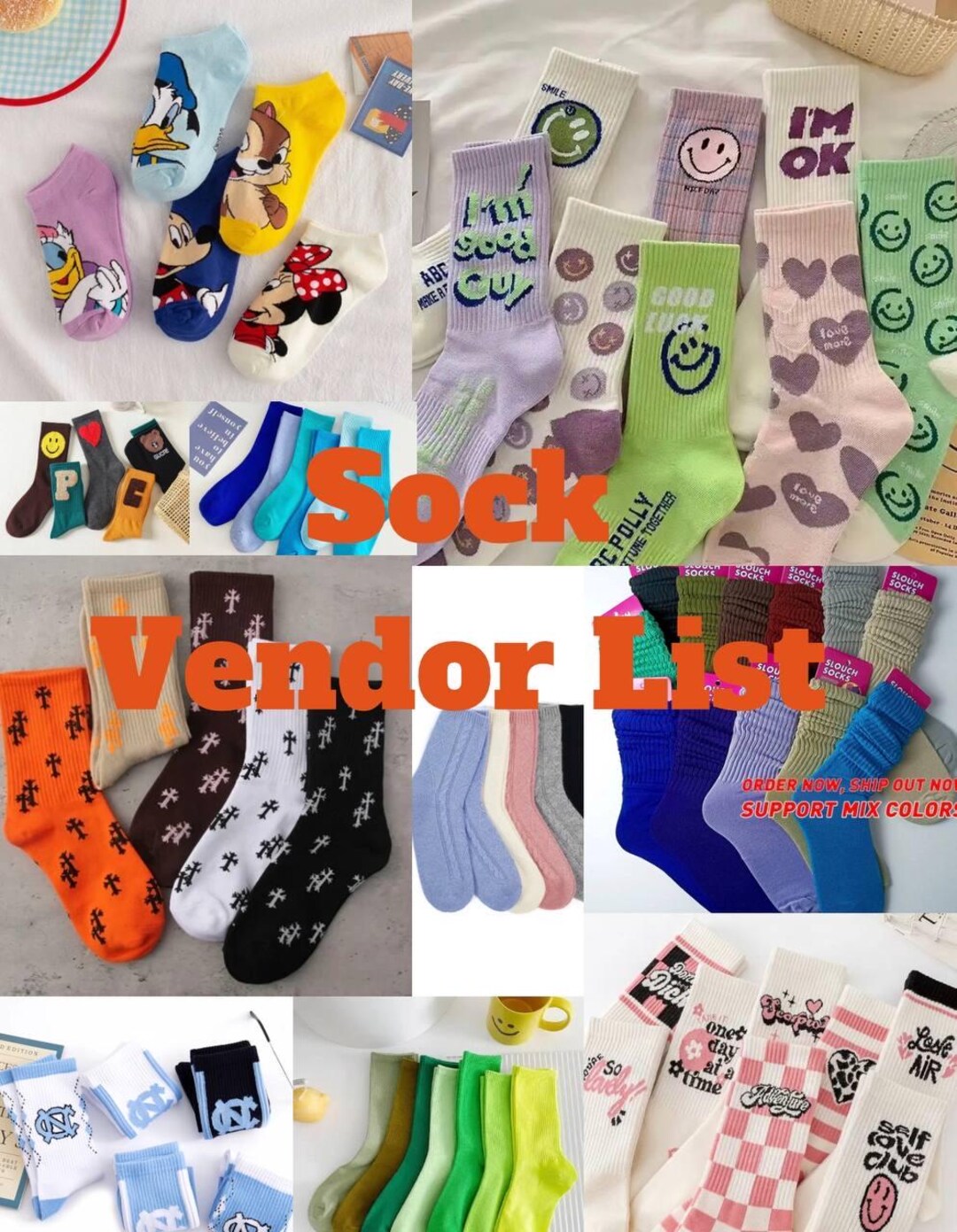 Sock Vendor List - Etsy