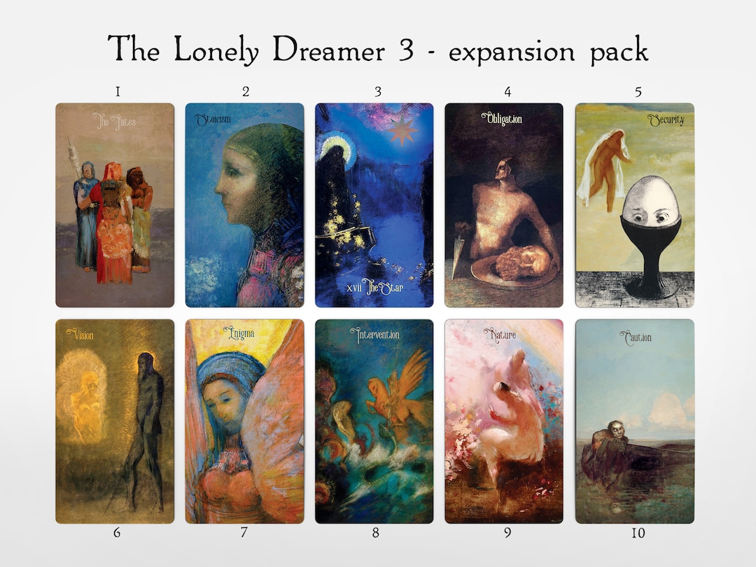 The Lonely Dreamer - 3rd Edition - 10-card Expansion Pack - Etsy