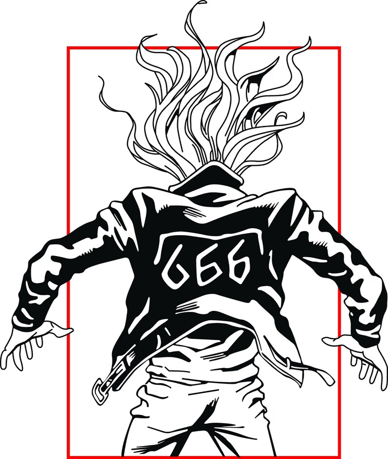 IRON MAIDEN Eddie Comic 666 Vector - Etsy