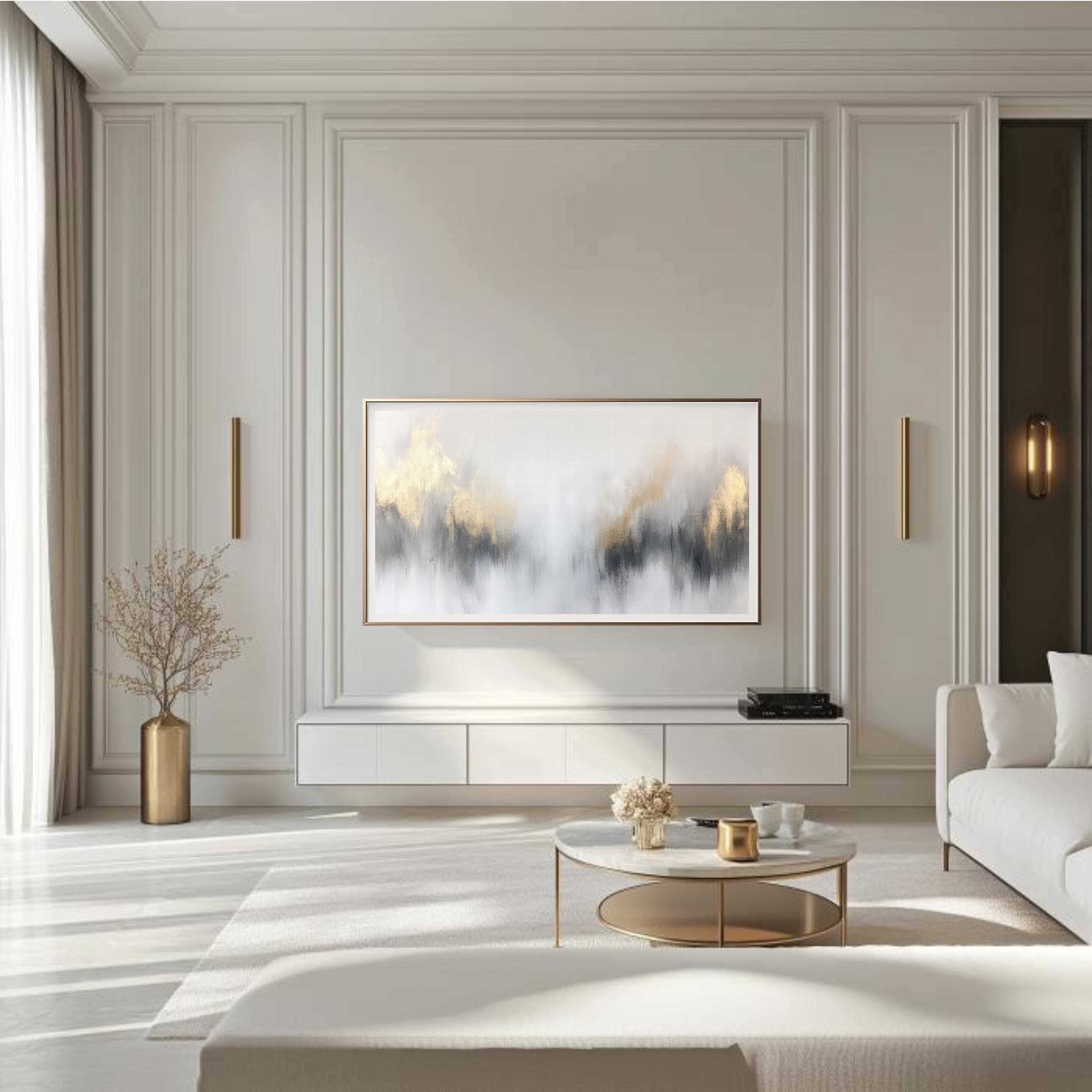 Samsung Frame TV Minimalist Art, TV Frame Modern Art, Digital Art for ...