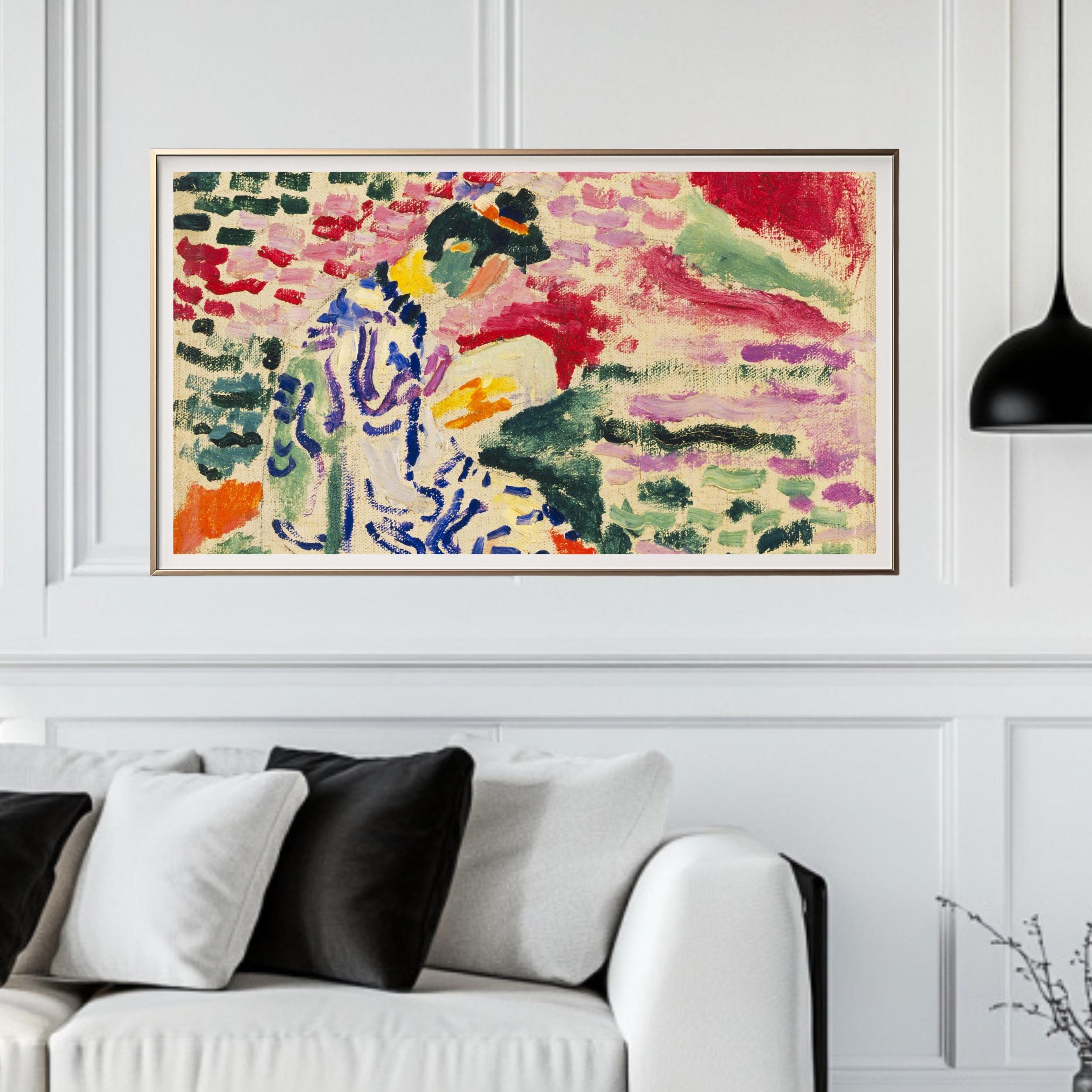 Henri Matisse TV Art, Frame TV Download Matisse Blue, Vintage TV Frame ...