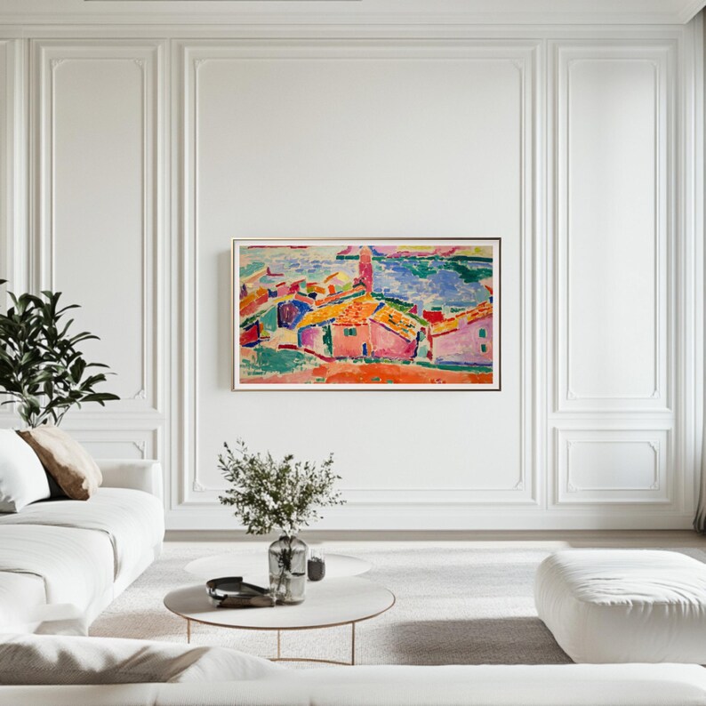 Henri Matisse TV Art, Frame TV Download Matisse Blue, Vintage TV Frame ...