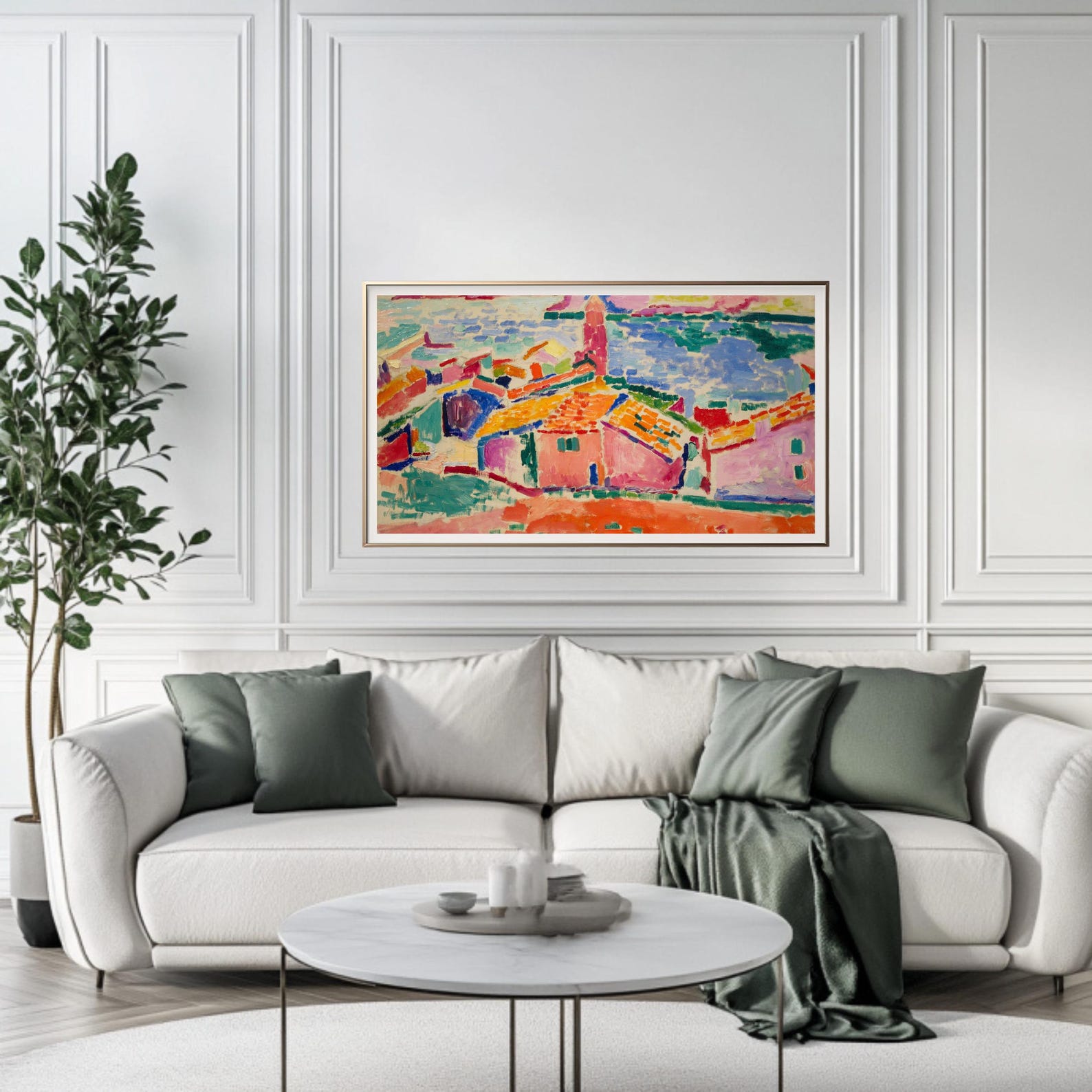 Henri Matisse TV Art, Frame TV Download Matisse Blue, Vintage TV Frame ...