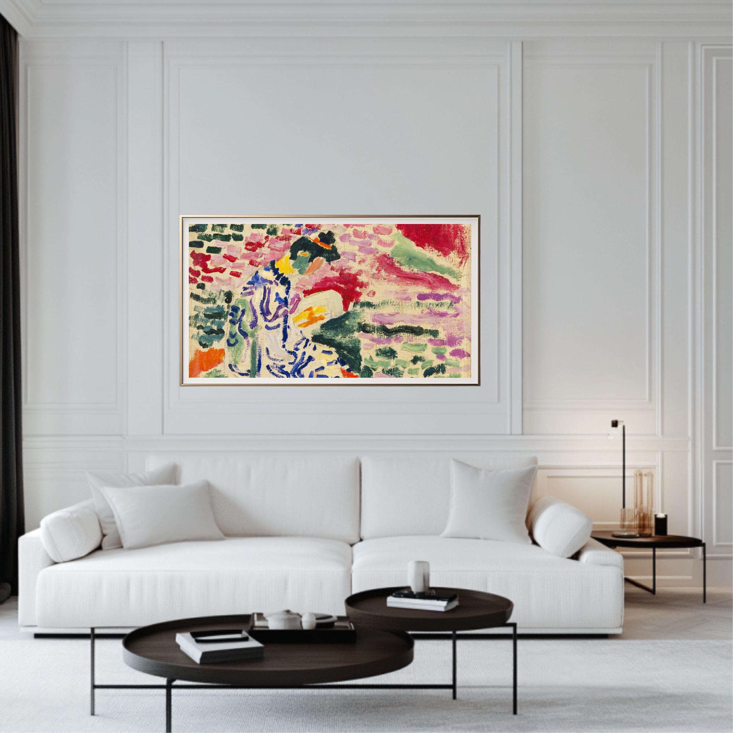 Henri Matisse TV Art, Frame TV Download Matisse Blue, Vintage TV Frame ...