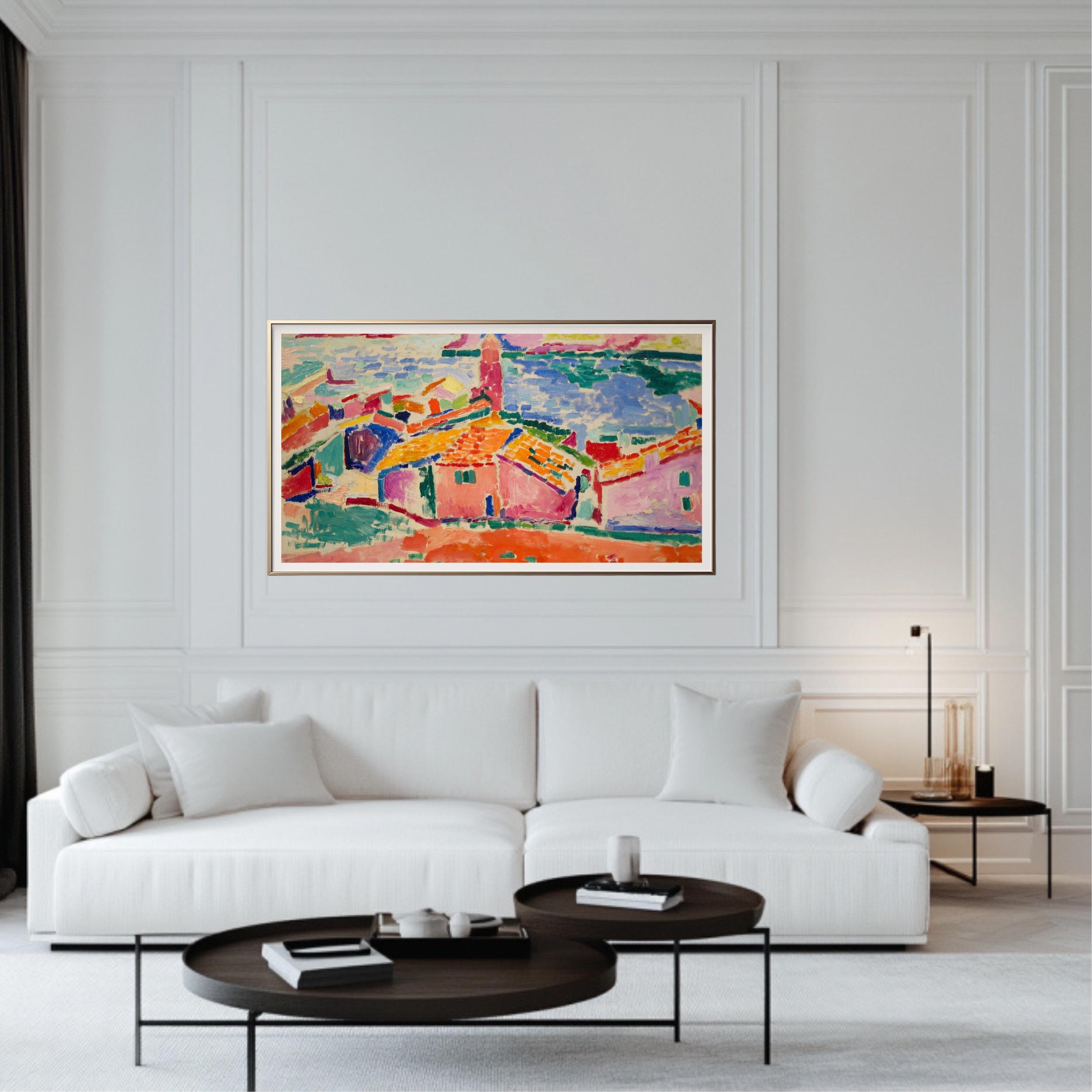 Henri Matisse TV Art, Frame TV Download Matisse Blue, Vintage TV Frame ...