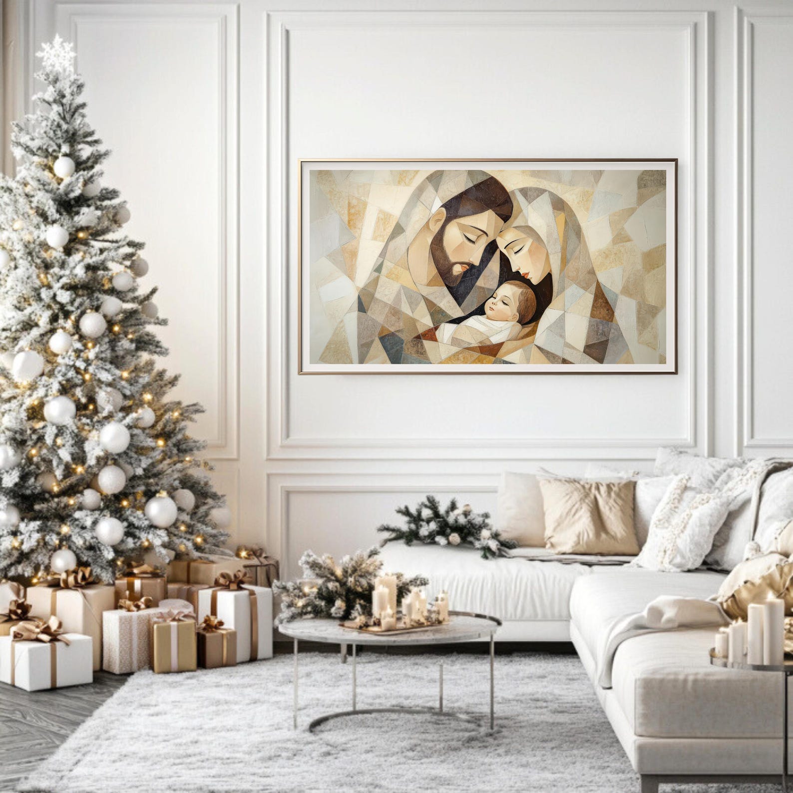 Samsung Frame Art, Samsung Frame Art Christmas, Jesus TV Art, Icon Art ...