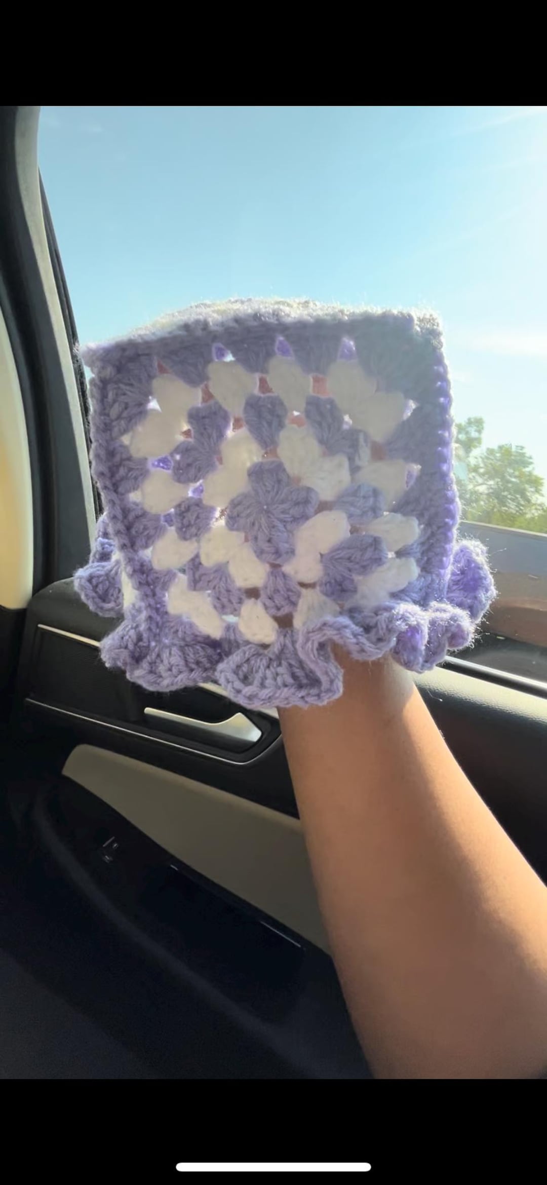 Customizable Granny Square Ruffle Bucket Hat shipping Price Included - Etsy