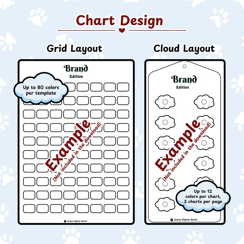 Caliart 168 Art Marker Color Swatch Chart – Cloud + Grid Designs ...
