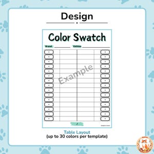 Tongfushop 80 Twin Markers Color Swatch Chart – Table Design ...