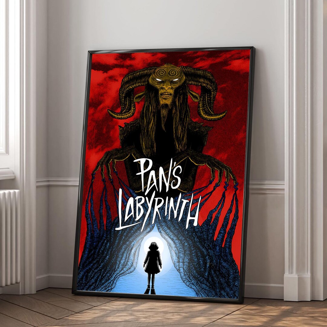 Pan's Labyrinth Movie Poster | High Quality Canvas Print | Wall Art ...