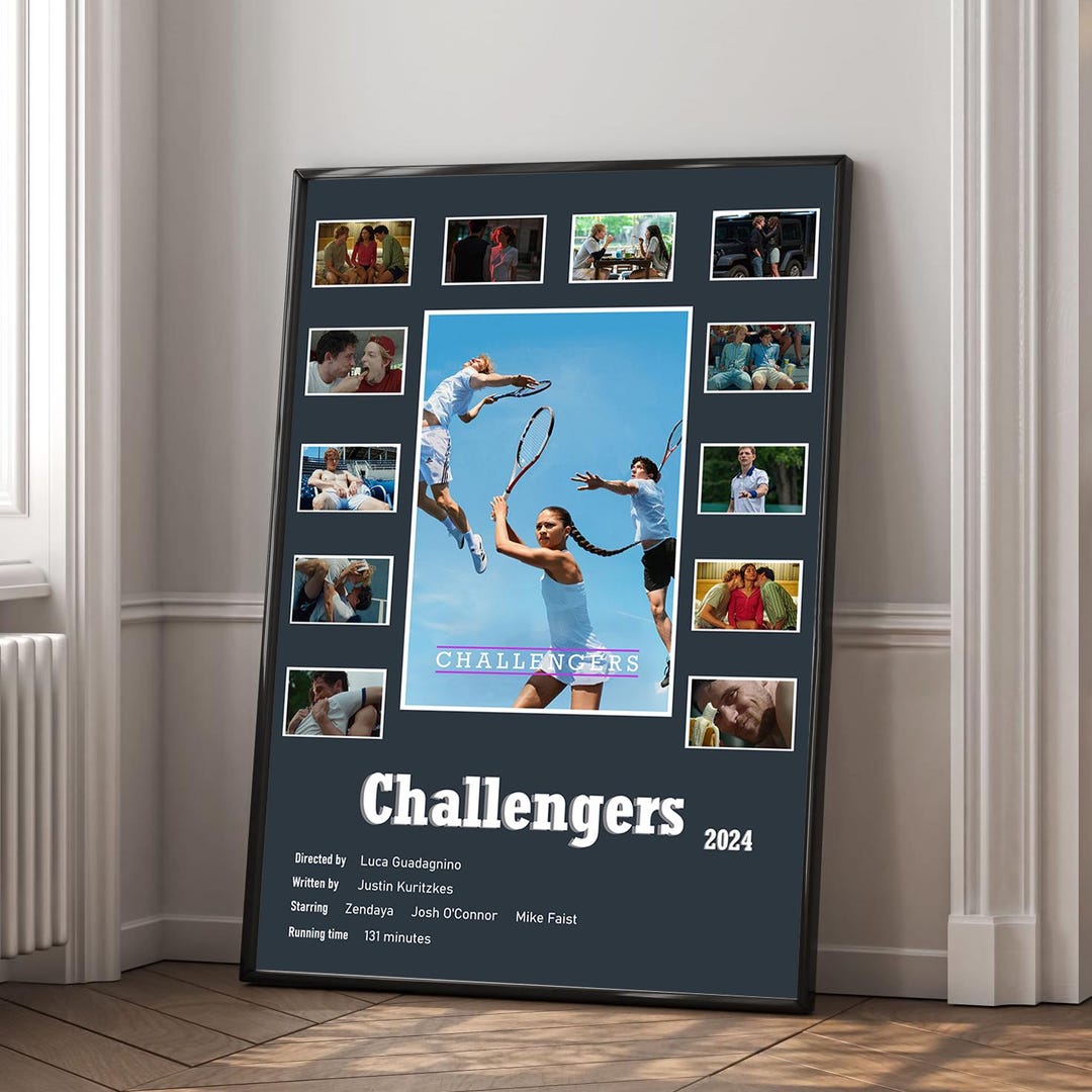 Challengers Movie Poster | Minimalist Movie Poster | High Quality ...