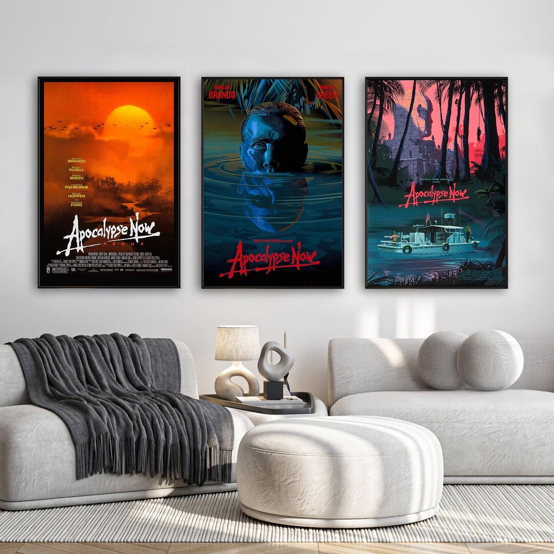 Apocalypse Now Movie Poster | High Quality Canvas Print | Wall Art ...